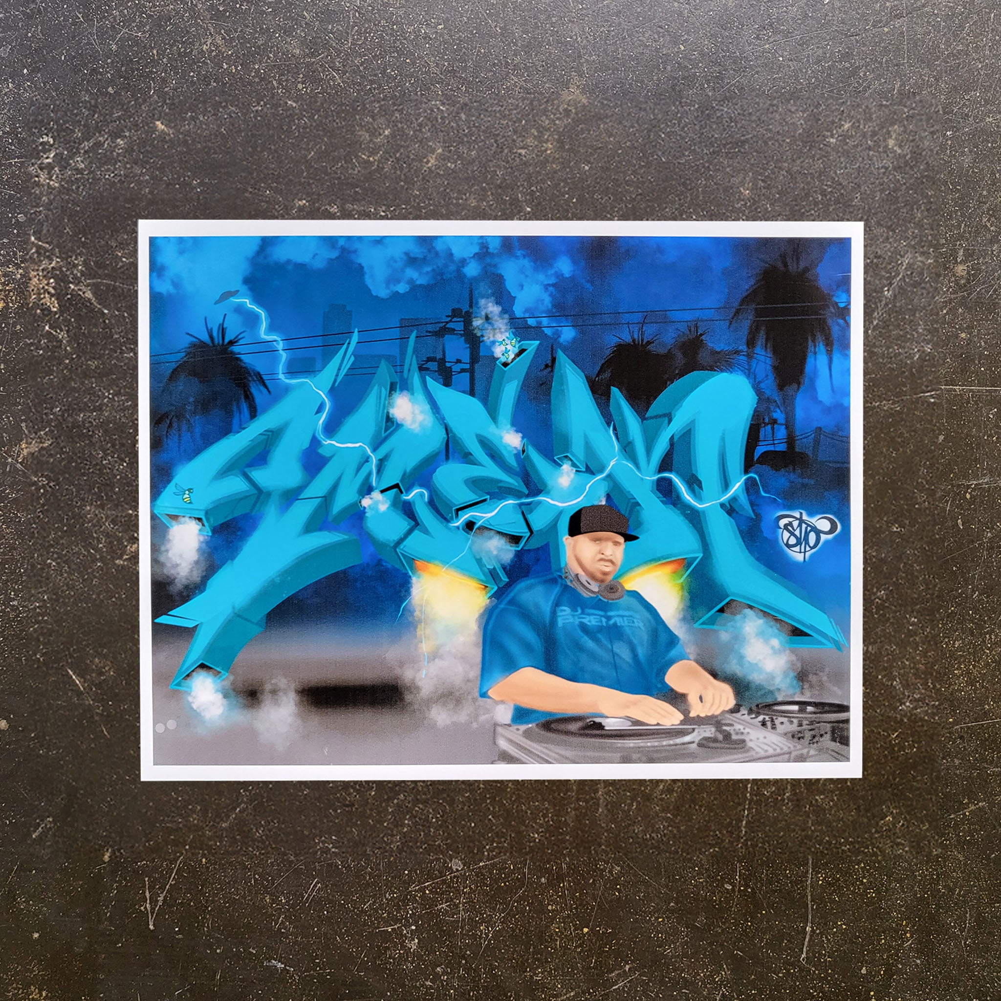 Omek DJ Premier - Print – Overspraysupply